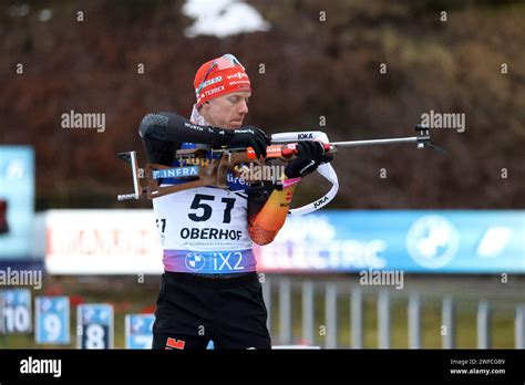 Oberhof Deutschland Januar 2024 Roman Rees SV Schauinsland GER