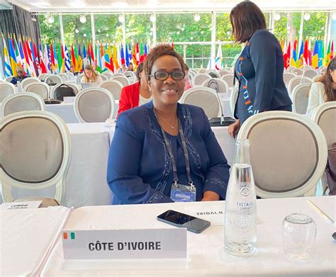 Conseil Permanent De La Francophonie LAmbassadeur Maurice Bandaman
