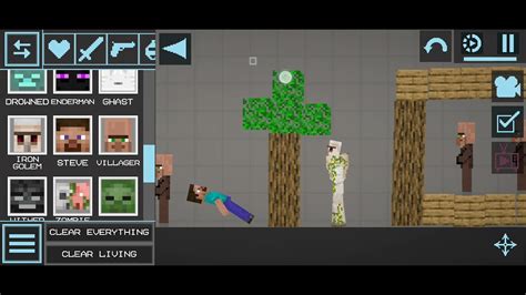 Minecraft In Melon Playground YouTube