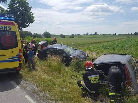 Wypadek na trasie Chełm Hrubieszów 22 06 2017