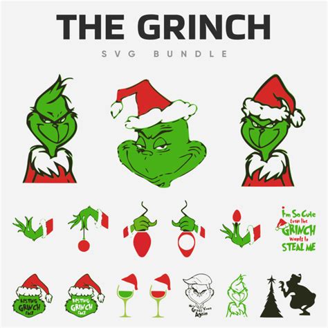 The Grinch SVG Bundle MasterBundles