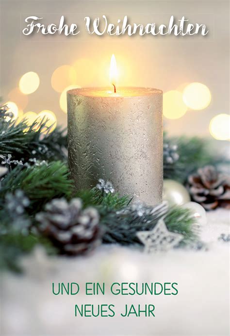 Glückwunschkarte Frohe Weihnachten und ein gesundes neues Jahr