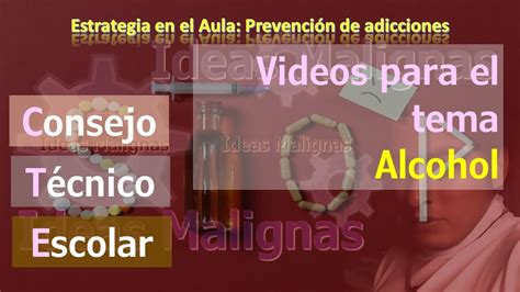 Idm Alcohol Estrategia En El Aula Prevenci N De Adicciones Youtube