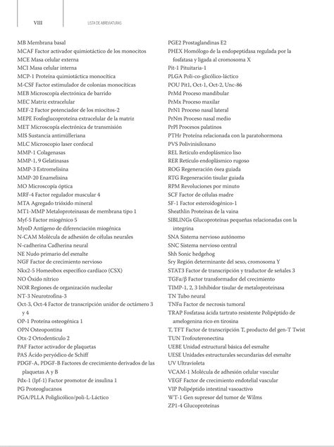 P Ginas Desde Histolog A Embriolog A E Ingenier A Tisular Bucodental