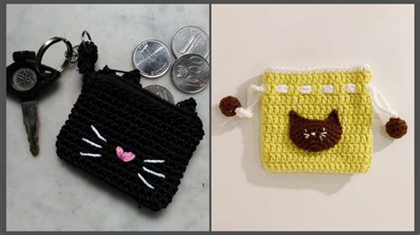 Latest Handknitted 30 Crochet Cat Pouch Patterns Ideas YouTube