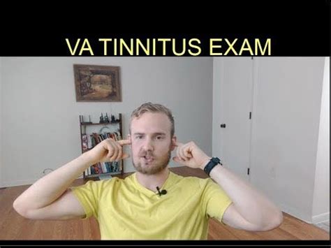 Va Hearing Exam Tinnitus Youtube Exam Hearing Hearing Loss