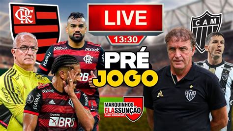 PRÉ JOGO FLAMENGO X ATLETICO MG YouTube