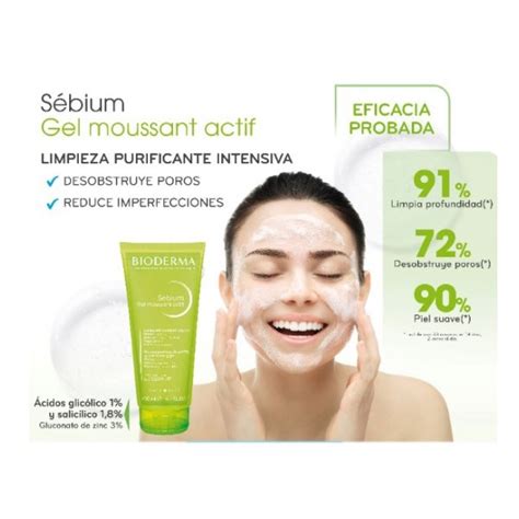 Bioderma Sebium Gel Moussant Actif Ml