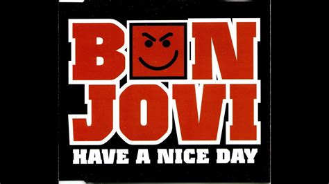 Bon Jovi Have A Nice Day Solo Backing Track Youtube