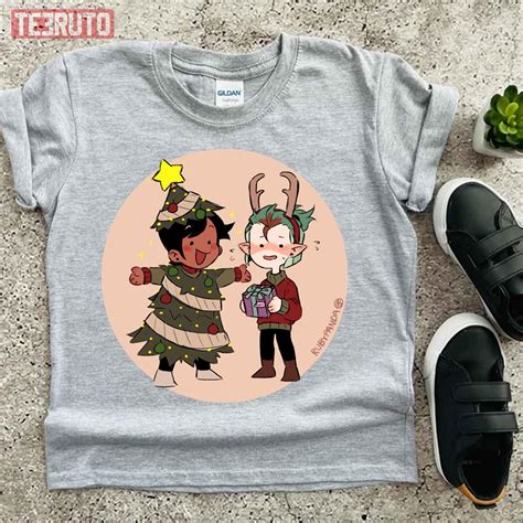 Lumity Christmas The Owl House Unisex T Shirt Teeruto