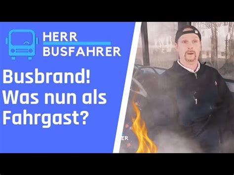 Sicherheit hat oberste Priorität Maßnahmen bei einem Busbrand