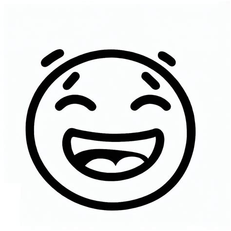 Dibujos De Emoji Feliz Para Colorear Para Colorear Pintar E Imprimir