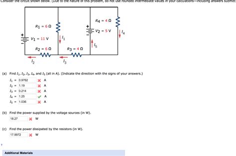 Consider The Circuit Shown Below Find