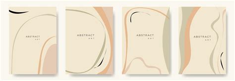 Fondos Vectoriales Abstractos Modernos Estilo Minimalista De Moda