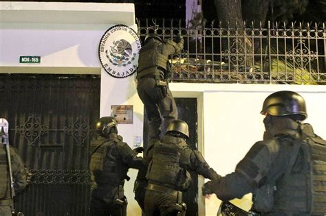 México denunciará a Ecuador en la CIJ por violación de embajada