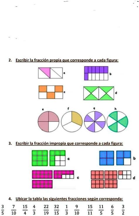 necesito ayuda por favor Escribir la fracción propia que corresponde a