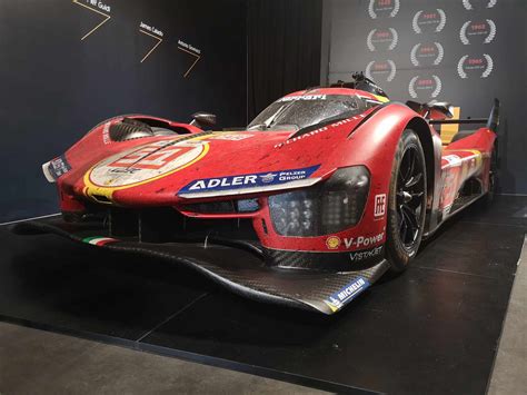La Ferrari 499P est arrivée au Musée des 24 Heures du Mans