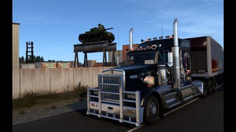 First Drive Of The Kenworth W900 100th Anniversary Edition In ATS YouTube