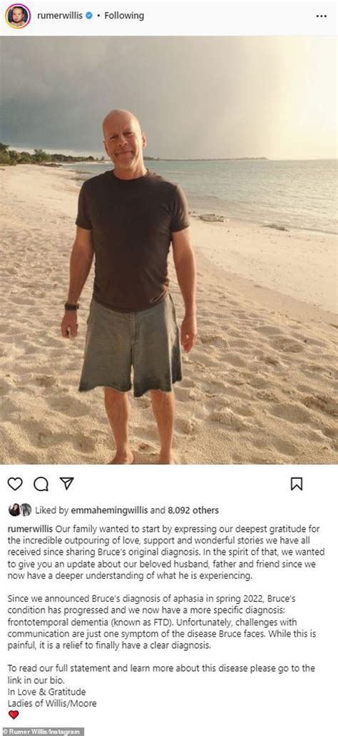 Bruce Willis 67 Seen For The First Time Since His Dementia Diagnosis