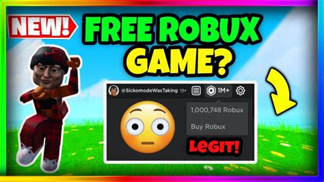 I MADE A ROBLOX GAME THAT GIVES YOU FREE ROBUX LEGIT YouTube