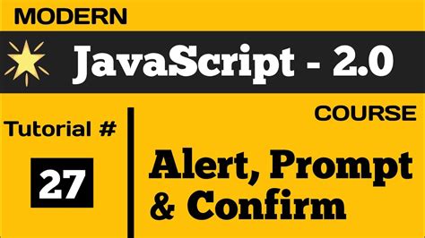 alert prompt and confirm in javascript javascript tutorial 27 in hindi youtube