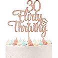 Amazon Flirty Thriving Cake Topper Cheers To Years Happy