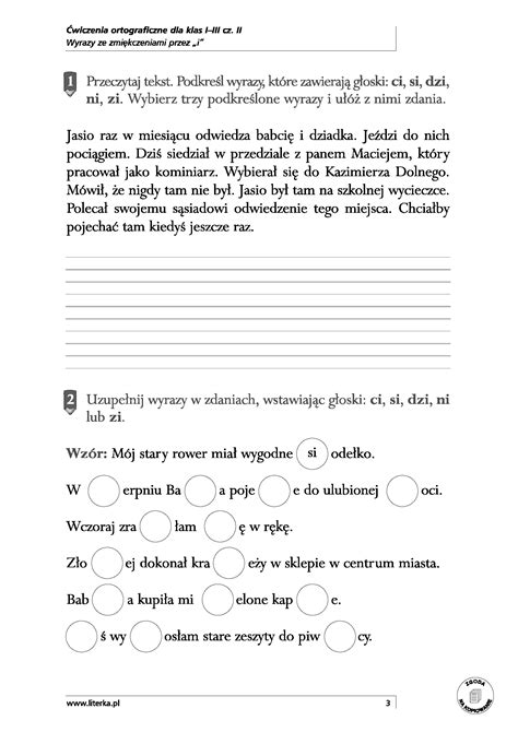 Wiczenia Ortograficzne Dla Klas I Iii Ksi Ki I E Booki Dla