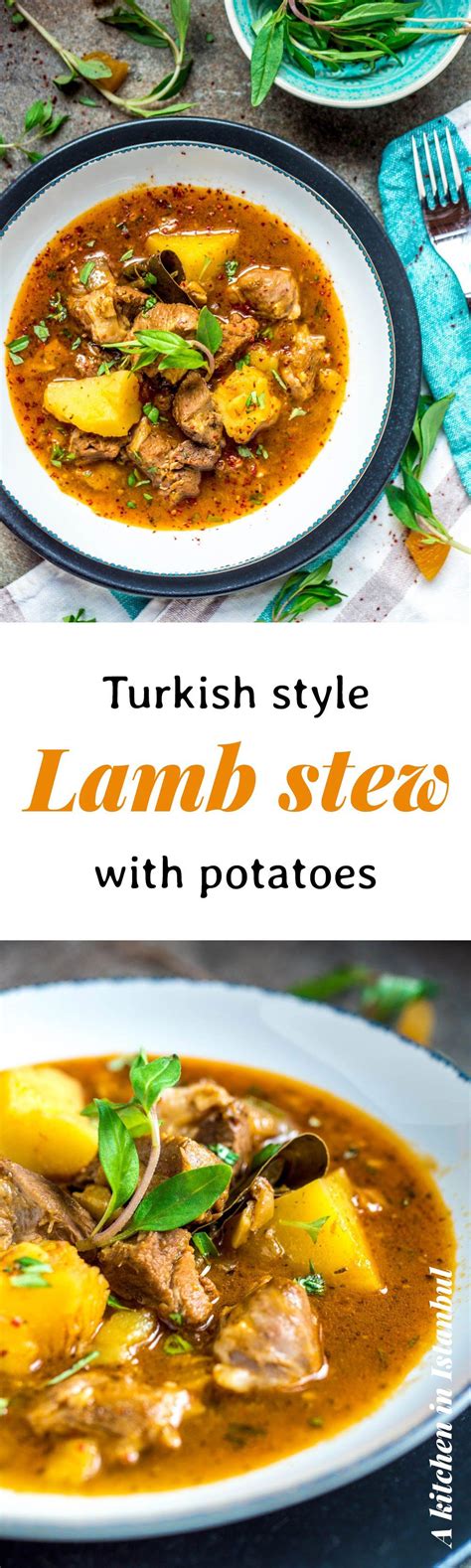 Lamb Stew With Potatoes With Warming Spices Delicious One Pot Meal