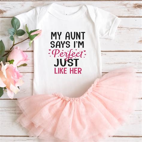 Svg My Aunt Says I M Perfect Just Like Her Svg Etsy