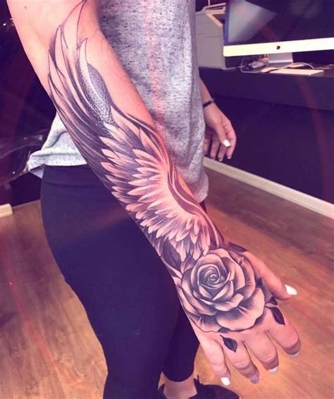 Aggregate 72 Angel Wings On Forearm Tattoo Incdgdbentre