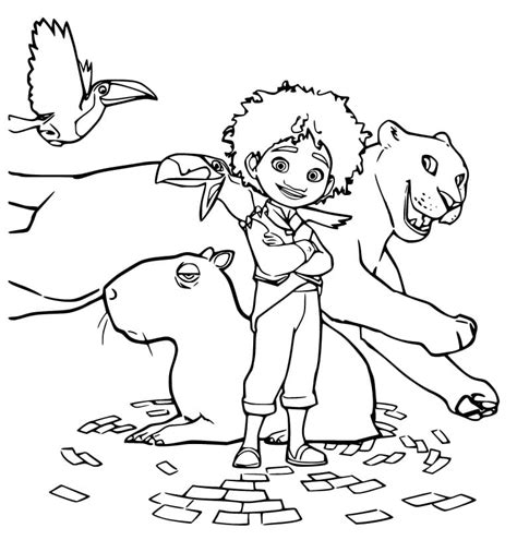 Coloriage encanto 3 télécharger et imprimer gratuit