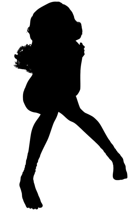 SVG Attractive Woman Free SVG Image Icon SVG Silh