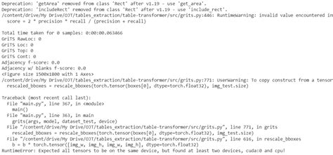 error when running in debug mode runtime error expected all tensors to be on the same device