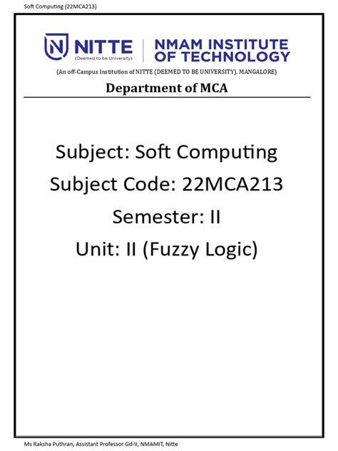 sc module 2 notes pdf fuzzy logic function mathematics