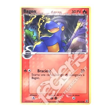 058 113 Bagon δ Specie Delta Comune IT MINT Federicstore