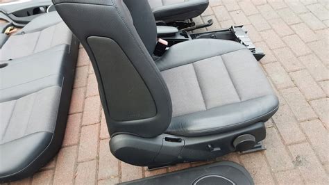 FOTELE KOMPLET PÓŁ SKÓRA MERCEDES W204 KOMBI 13128539604 oficjalne