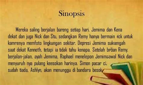 Cara Nak Membuat Sinopsis Novel Dan Contohnya