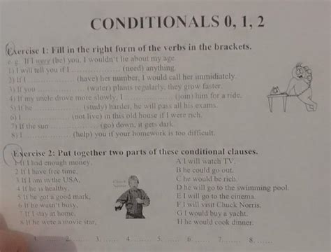 Język angielski klasa 8 conditionals Daje 50 punktów Brainly pl