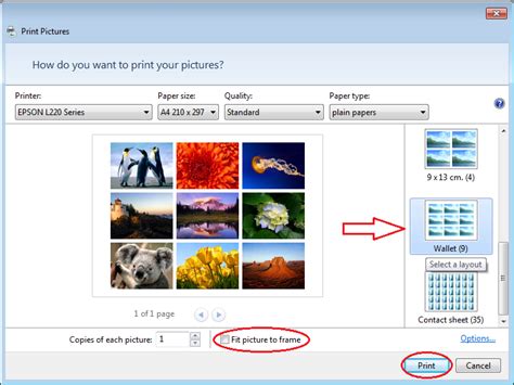 Cara Print Gambar Jadi Banyak Dalam 1 Kertas Riset