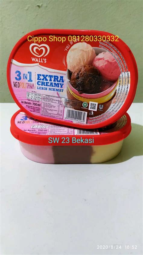 Jual Ice Cream Walls 700 Ml Termurah Harga Grosir Terupdate Hari Ini