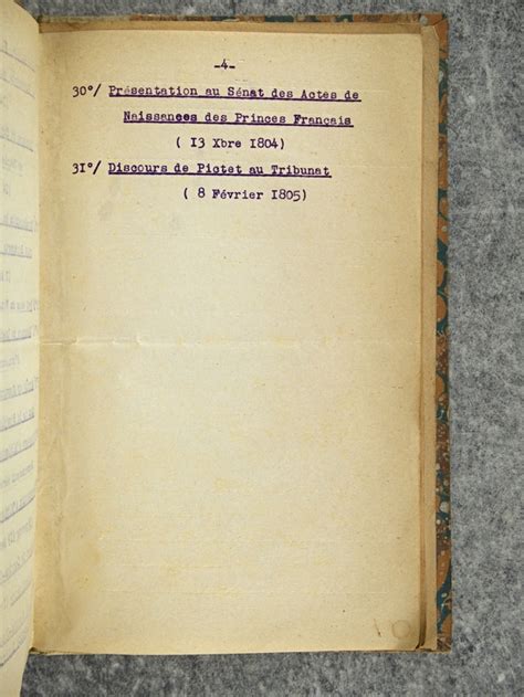 Conseil Des Cinq Cents Corps Legislatif Tribunat Livre Rare Book