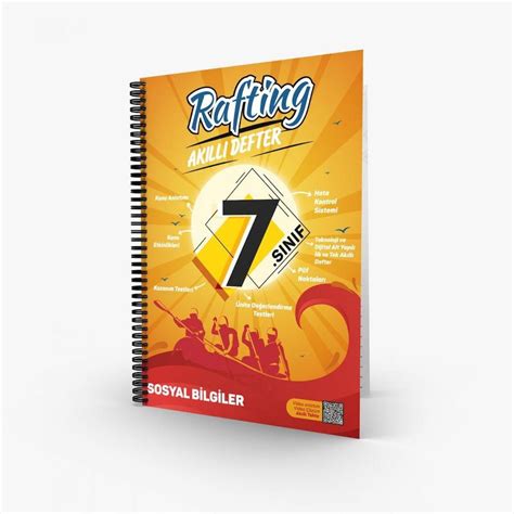 Rafting 7 Sınıf Sosyal Bilgiler Akıllı Defter Fiyatları ve Modelleri