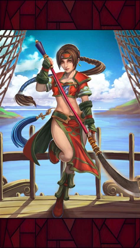 Seung Mina Soul Calibur Image Zerochan Anime Image Board