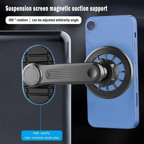 Suporte de telefone magnético para iphone suporte para laptop MagsaFE