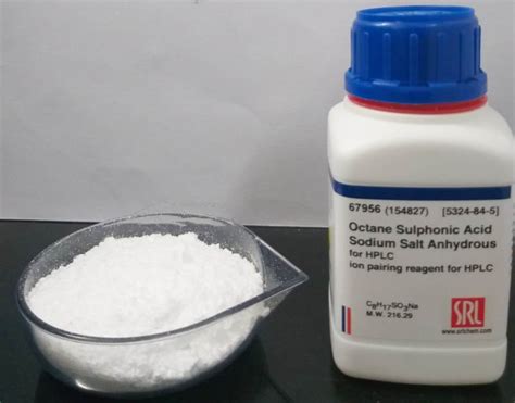 Octane Sulphonic Acid Sodium Salt Anhydrous For HPLC 99 Ion Pairing