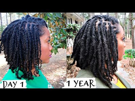 MY 1 YEAR LOC JOURNEY Naturally Michy Curlystyly