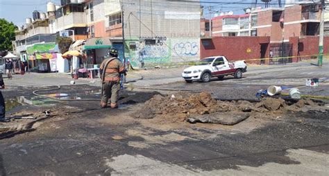 Trabajadores Provocan Fuga De Gas Natural En Ecatepec