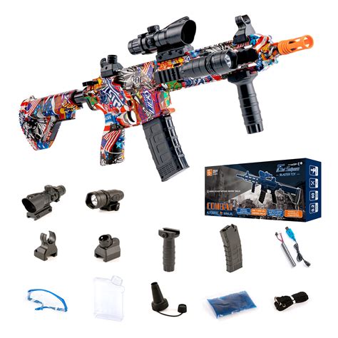 Gel Snipers Gel Ball Blaster Electric Toy Gun Full Kit With 3000 Water