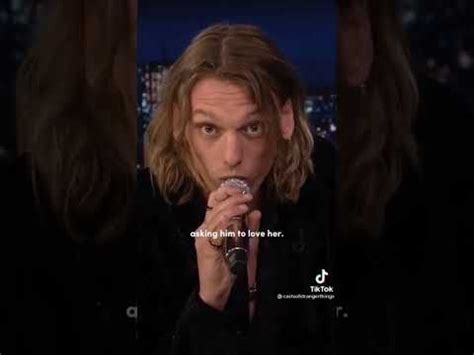 Jamie Campbell Bower Doing Vecna S Voice On The Tonight Show With Jimmy