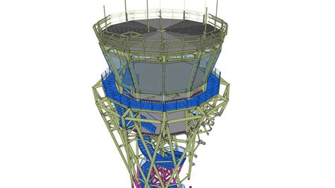 NOUVELLE TOUR DE CONTRÔLE AÉROPORT DE DOUCHANBE TADJIKISTAN Tekla